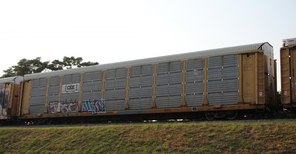 TTGX 991176-Rack class ML2L | Conrail Photo Archive